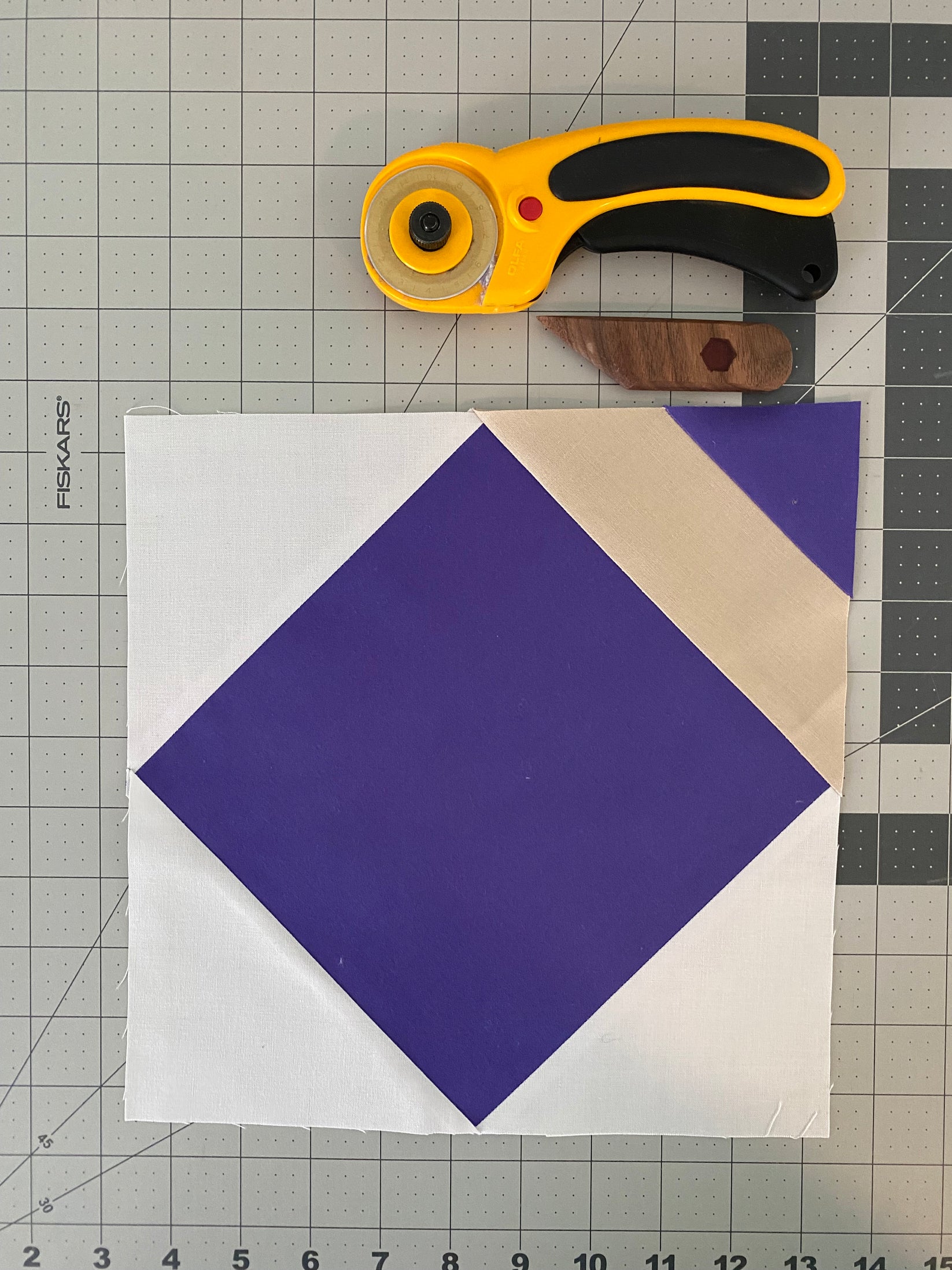 Hexi Pencil Block Digital Pattern – Anna B at Home